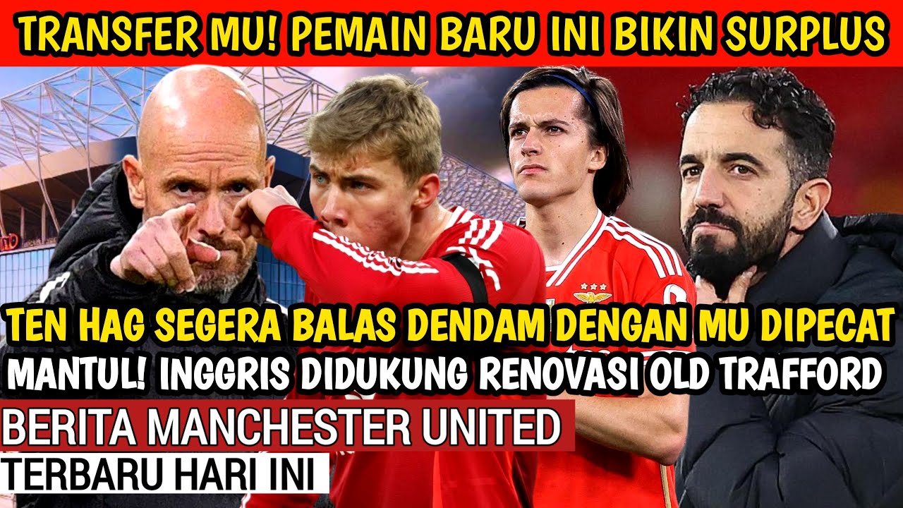 KEJUTAN Pemain baru ini bikin MU surplus bek🔴Erik ten hag siap balas ...