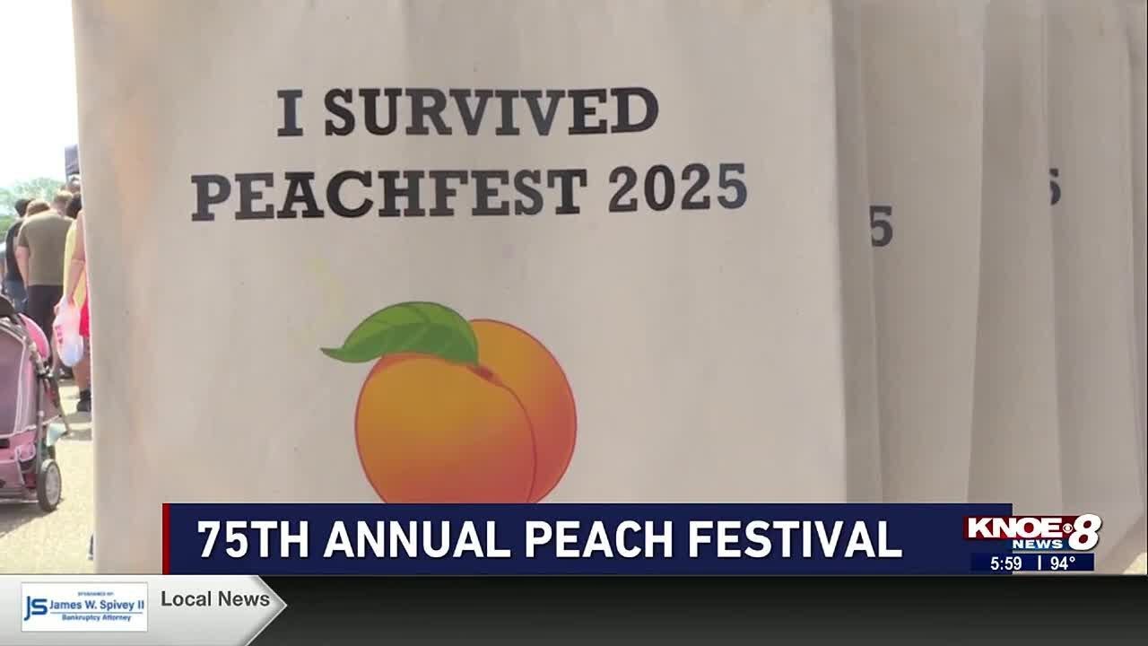 Ruston celebrates 75 Years of the Louisiana Peach Festival - YouTube