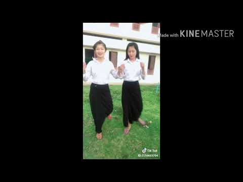 Cute Girl Khmer🇰🇭&🇹🇭Thai Dance