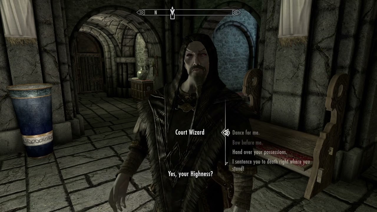 Return to Helgen: (Bonus Footage) Make Arch-Mage Savos Aren Imperial ...