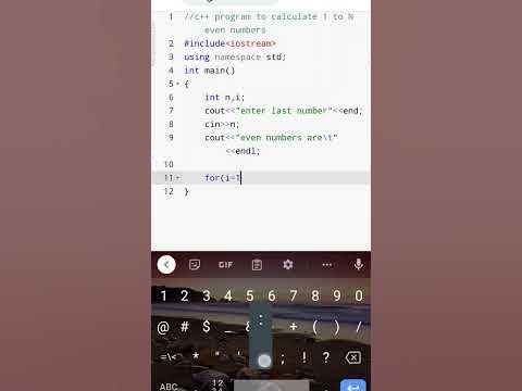 🔥 C++ program to 2 to N even numbers||Simple and easy program to understand 🔥#shorts # ...