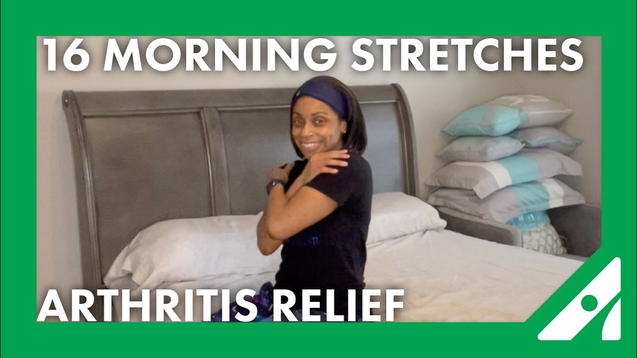 16 Morning Bed Stretches for Arthritis Relief! - YouTube