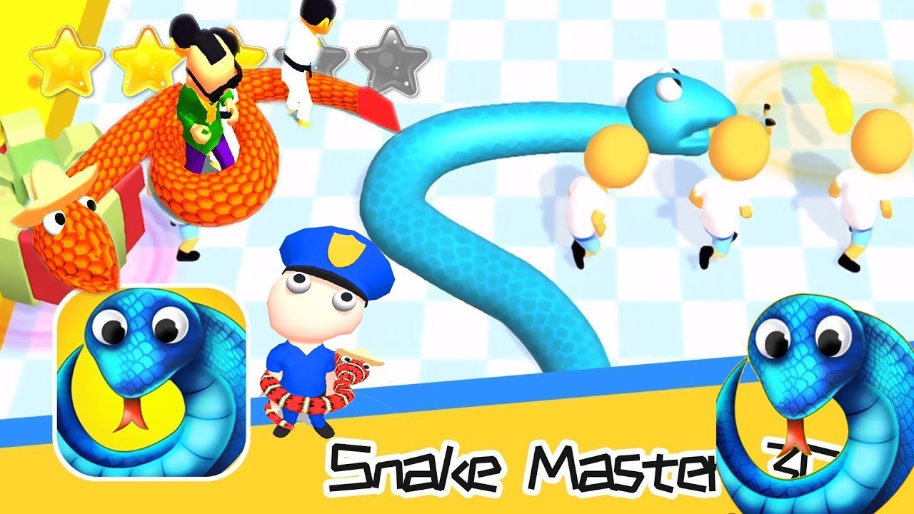 Snake Master 3D - Android,ios Gameplay All Levels - YouTube