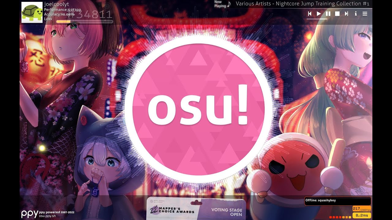 Osu stream! (mit handcam) ENG/GER - YouTube