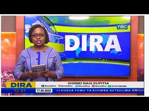 🔴#LIVE: TBC1 DIRA YA MCHANA (JUNI 17, 2020 -7:00 MCHANA) - YouTube