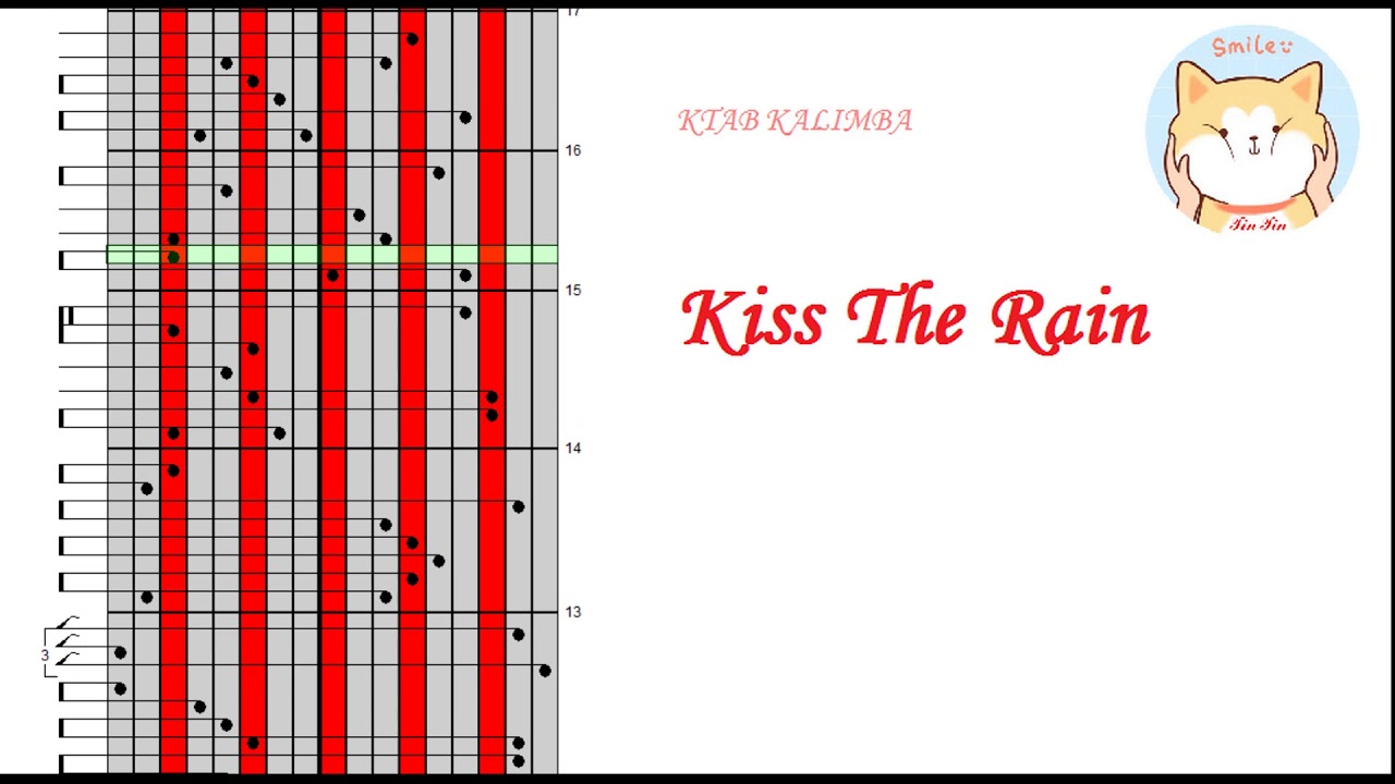 [KTABS KALIMBA] Hướng dẫn TAB 'Kiss The Rain' FULL - YouTube