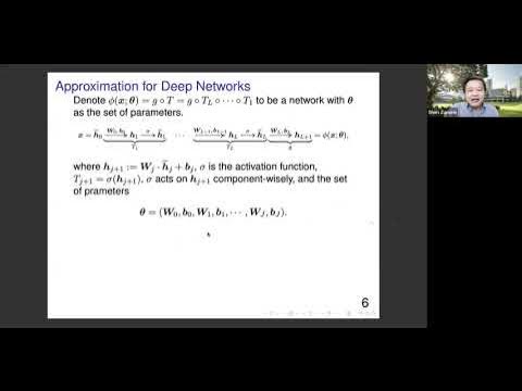Deep Approximation via Deep Learning --- Zuowei Shen - YouTube