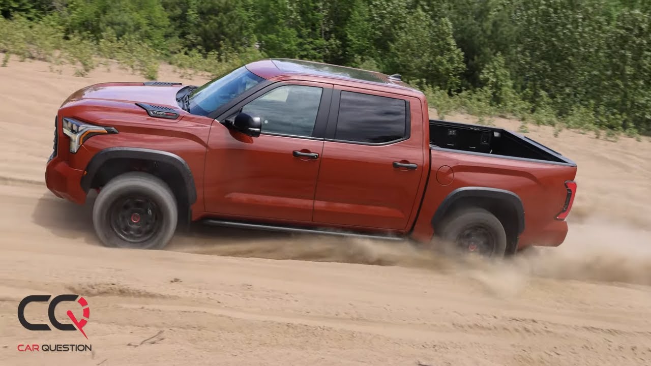 Conquering the Sand: Toyota Tundra TRD PRO Hybrid Off-Road Power - YouTube