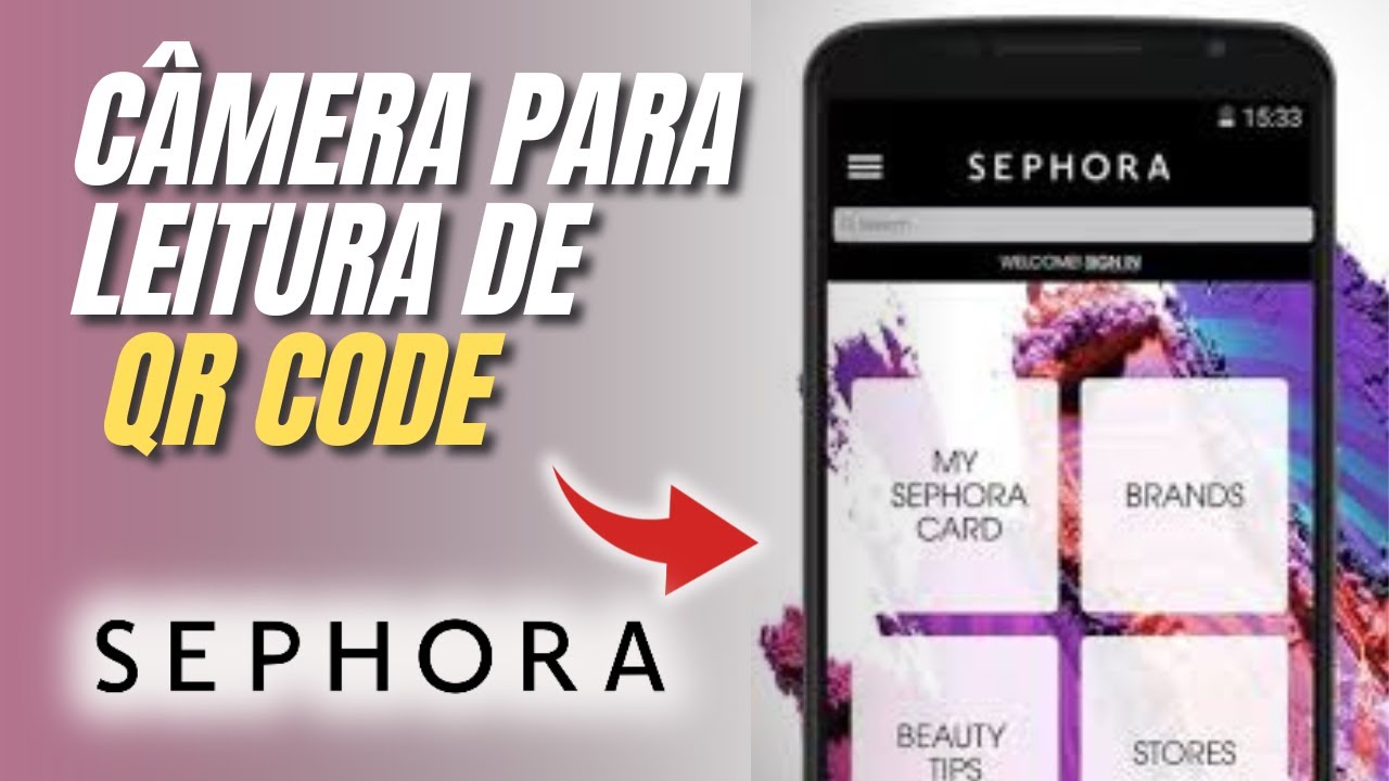 Como ativar a câmera para leitura de QR CODE no App SEPHORA - YouTube