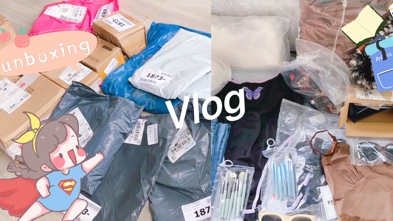 Vlog 🍋🐻Unboxing Shopping Taobao ☀️#taobao #淘宝开箱 #Vlogsun - YouTube