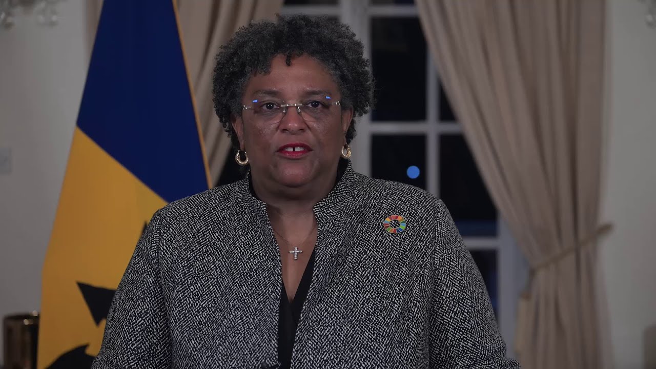 Barbados - Mia Amor Mottley, Prime Minister of Barbados | UNCTAD 60th anniversary message - YouTube