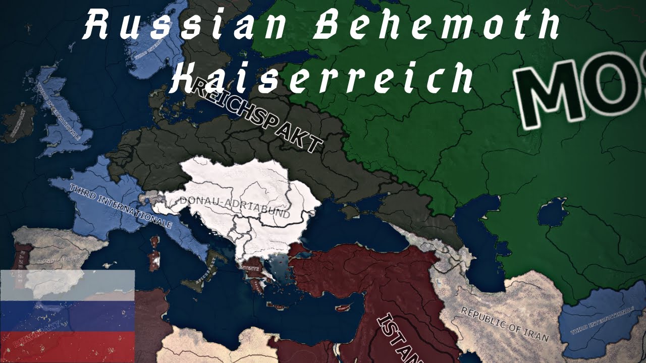 RUSSIAN BEHEMOTH - HOI4 Timelapse (Kaiserreich #6) - YouTube
