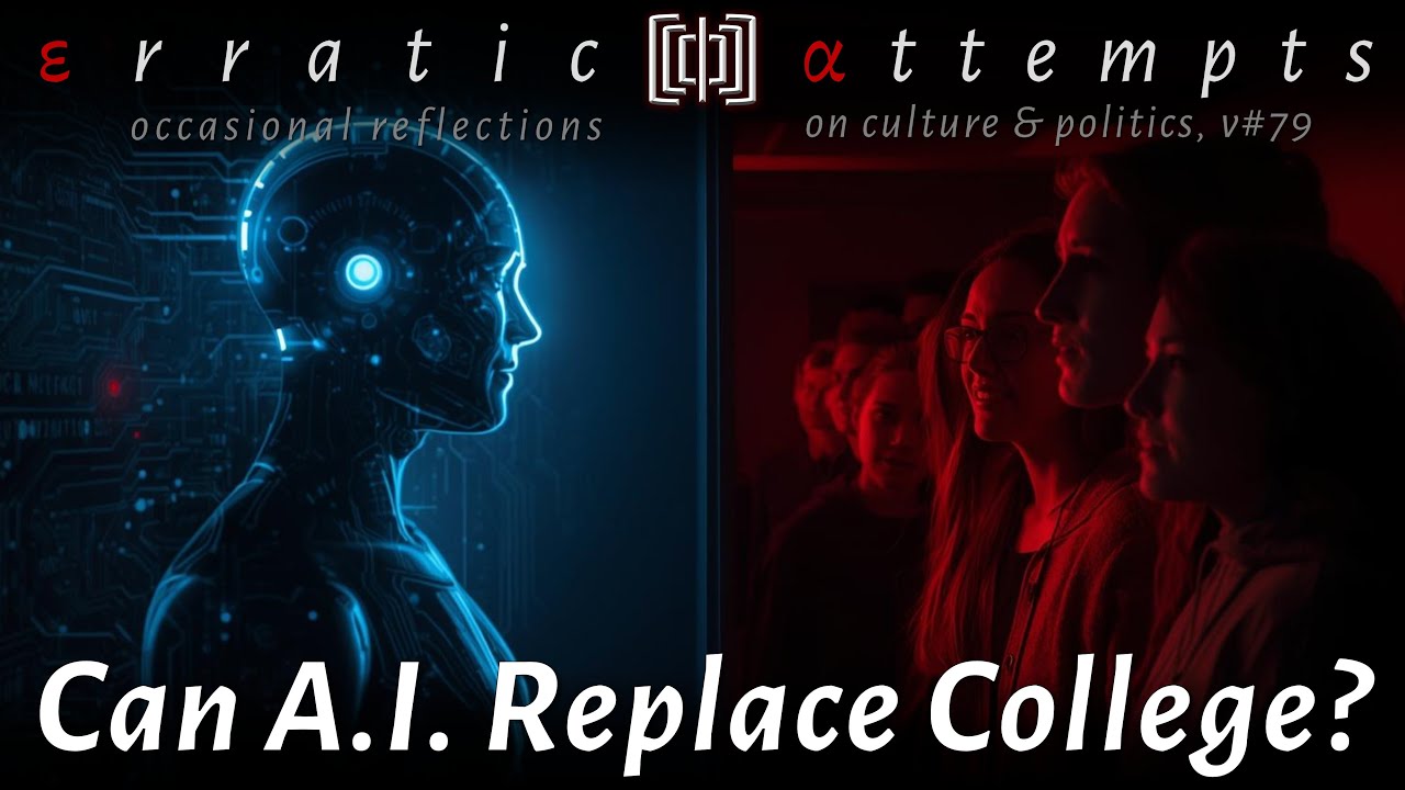 Can A.I. Replace College? (εα v#79) - YouTube