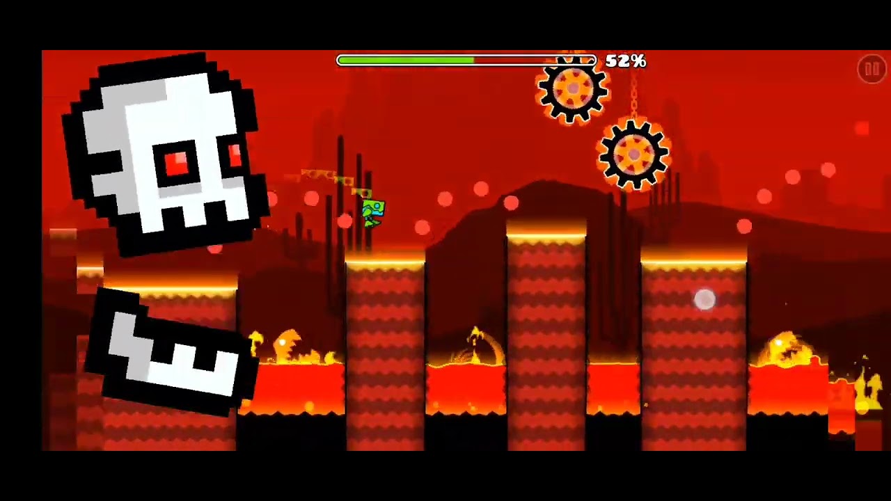 geometry dash sub zero press start - YouTube