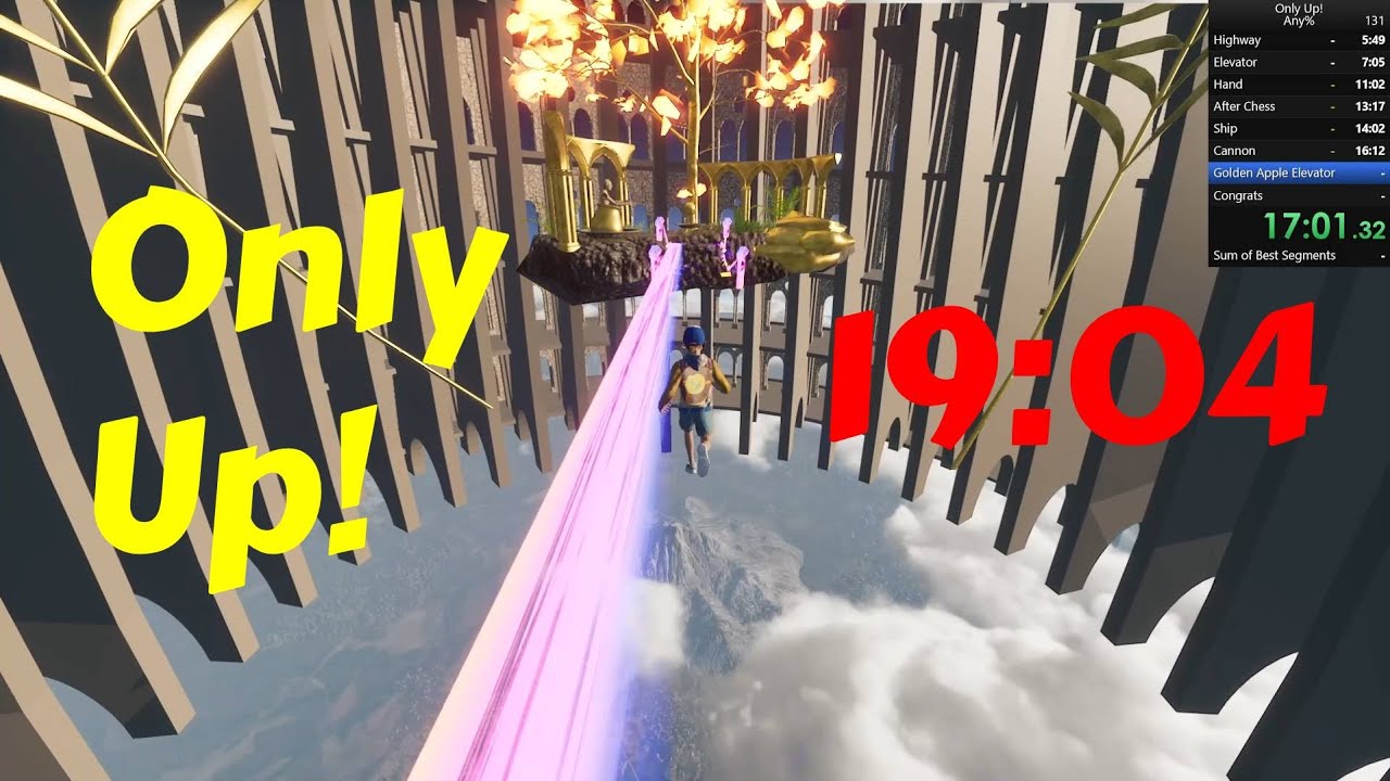 Only Up! Any% Speedrun 19:04 - YouTube
