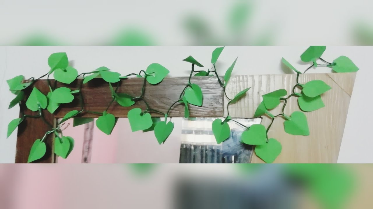 Money plant🌱/paper craft/simply super diy👍 - YouTube