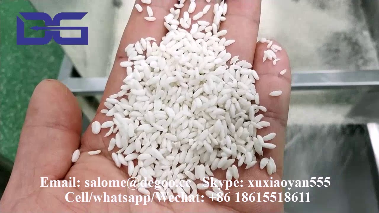 Large capacity 500kg/h Fortified Rice Kernels (FRK) Extruder Machine ...