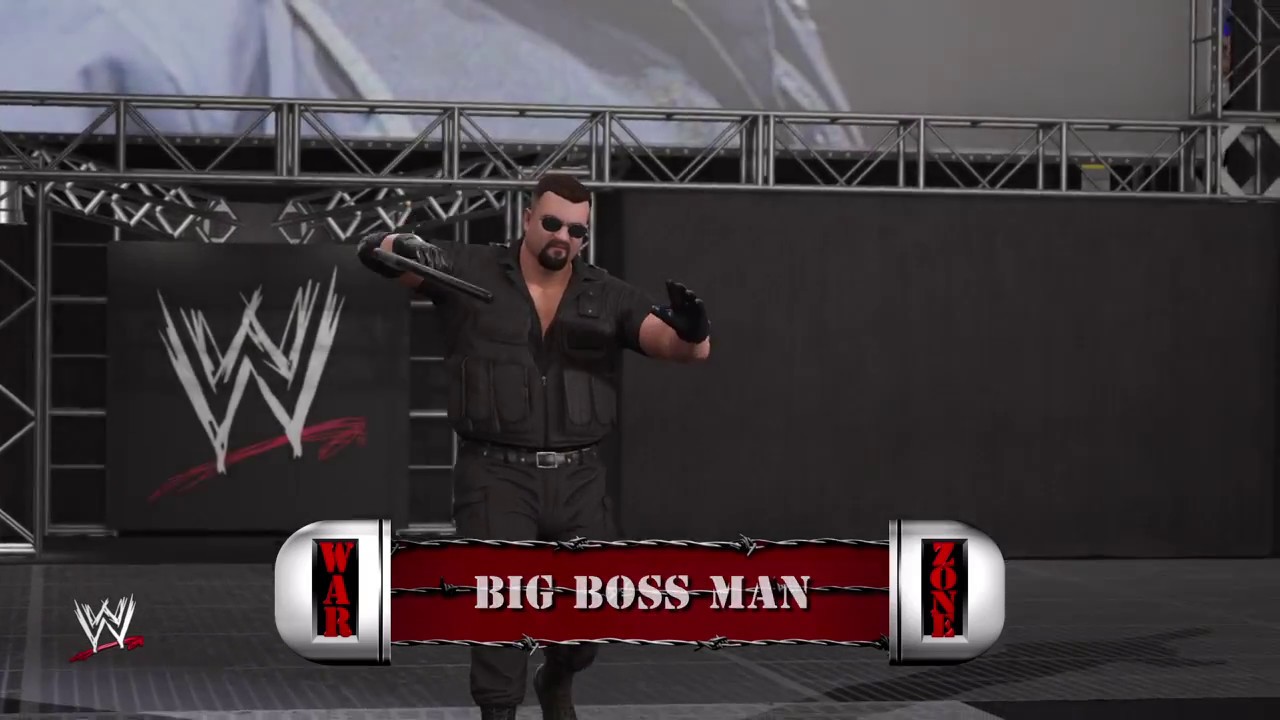 Big Boss Man 99 Entrance WWE 2K17 - YouTube