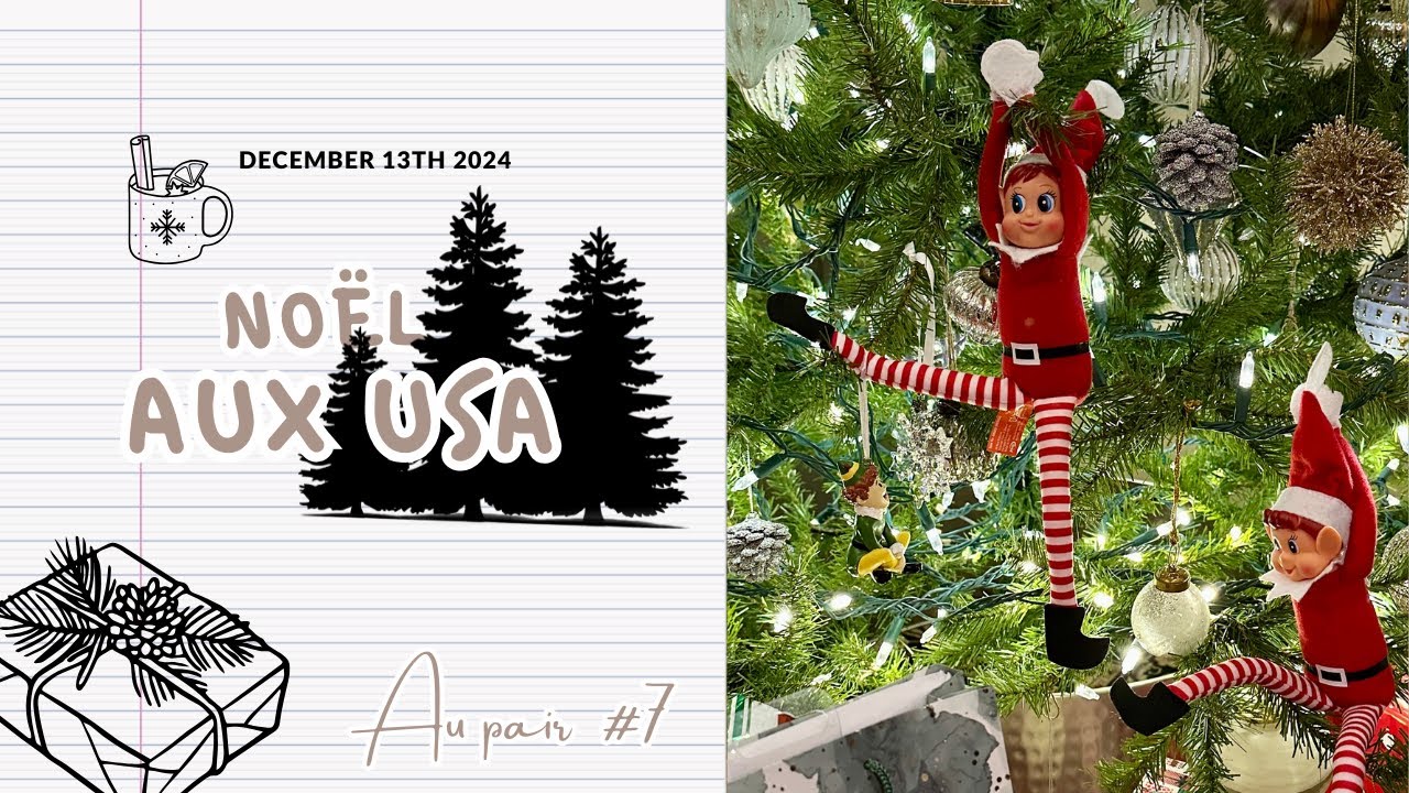 NOËL à Seattle, aux USA, en tant qu'AU PAIR - YouTube