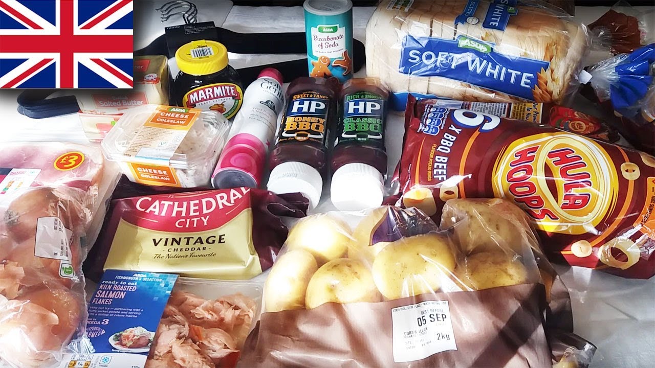 British (UK) Grocery Shopping Haul - YouTube