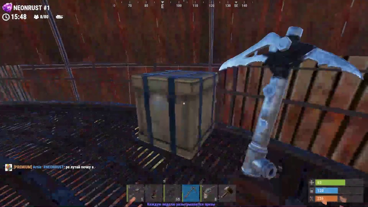 RUST - ВОЗВРАЩЕНИЕ, НОВЫЙ СЕРВЕР NEON RUST ПОДКЛЮЧАЙСЯ - YouTube