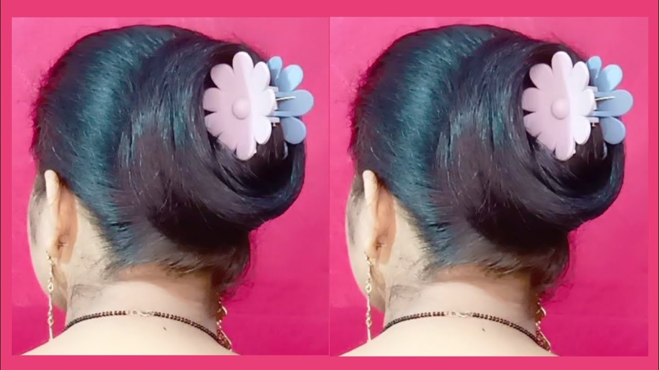 Unique & Simple Hairstyle For Daily Use 🧿 Amazing Hairstyle Tutorial ...