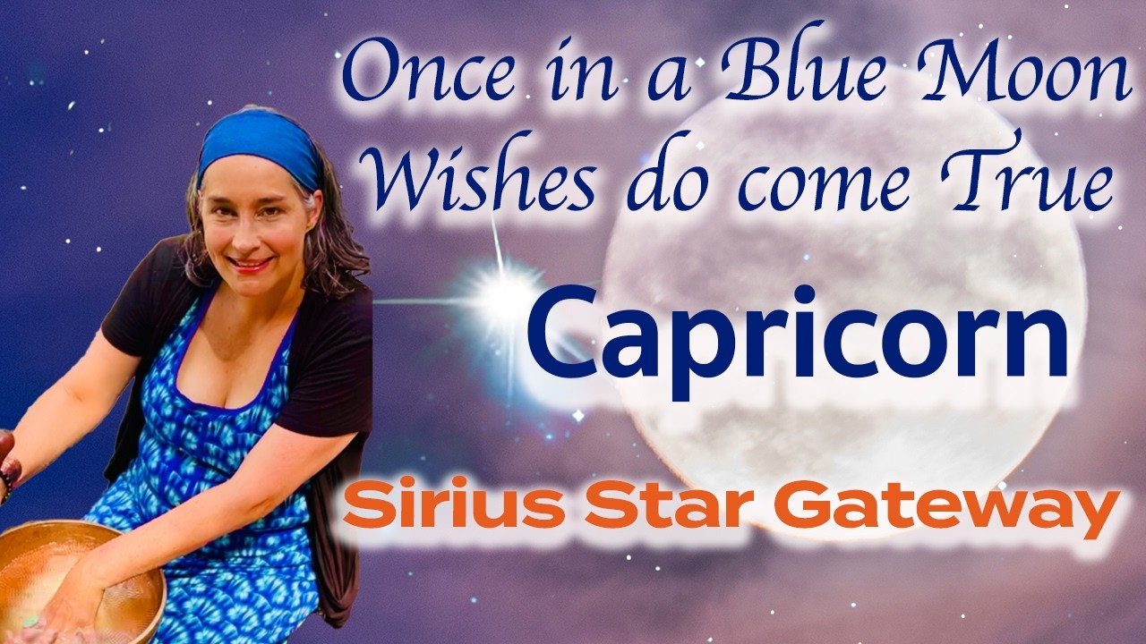 CAPRICORN BLUE MOON 🔵 SIRUS GATEWAY IS OPEN #lionsgate888 # ...