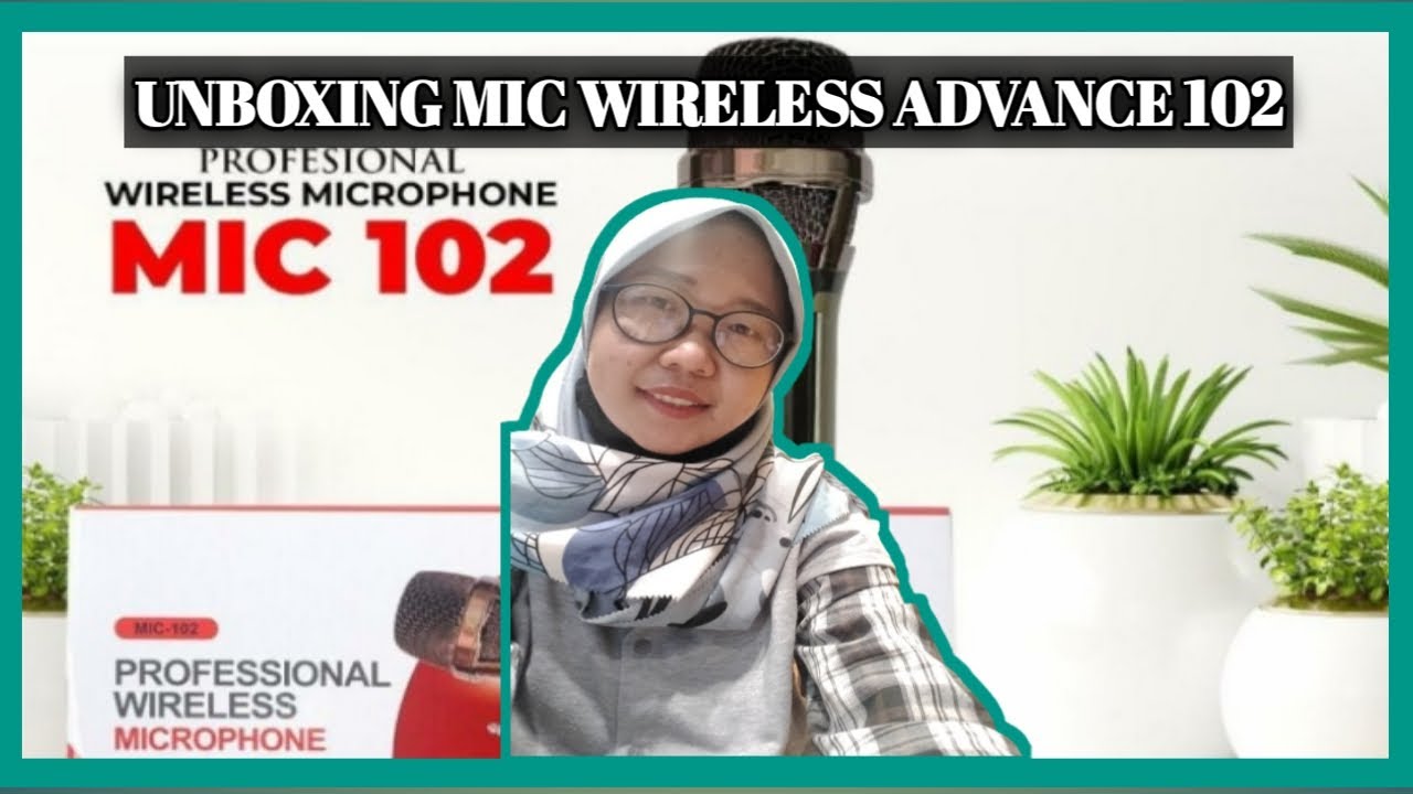 Unboxing Mic Wireless Advance 102 - YouTube
