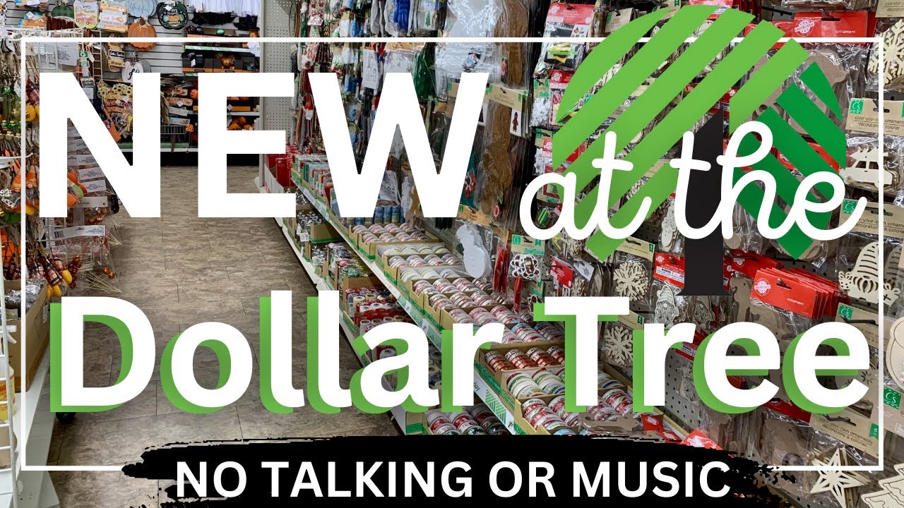 NEW Dollar Tree Walkthrough | No Music No Talking - YouTube