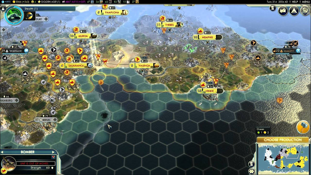 Civilization V - Episode 17, part 14 - Siam vs Spain - YouTube