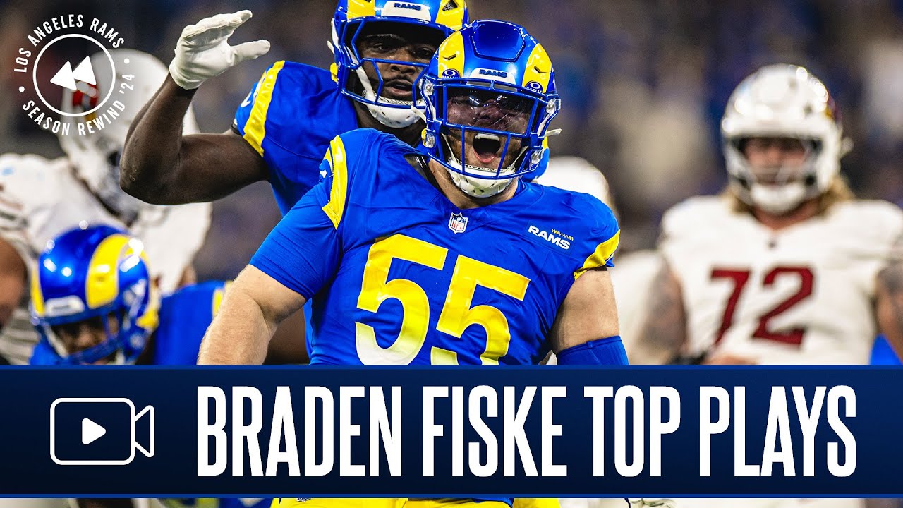 HIGHLIGHTS: Braden Fiske's Top Plays From 2024 Rookie Season - YouTube