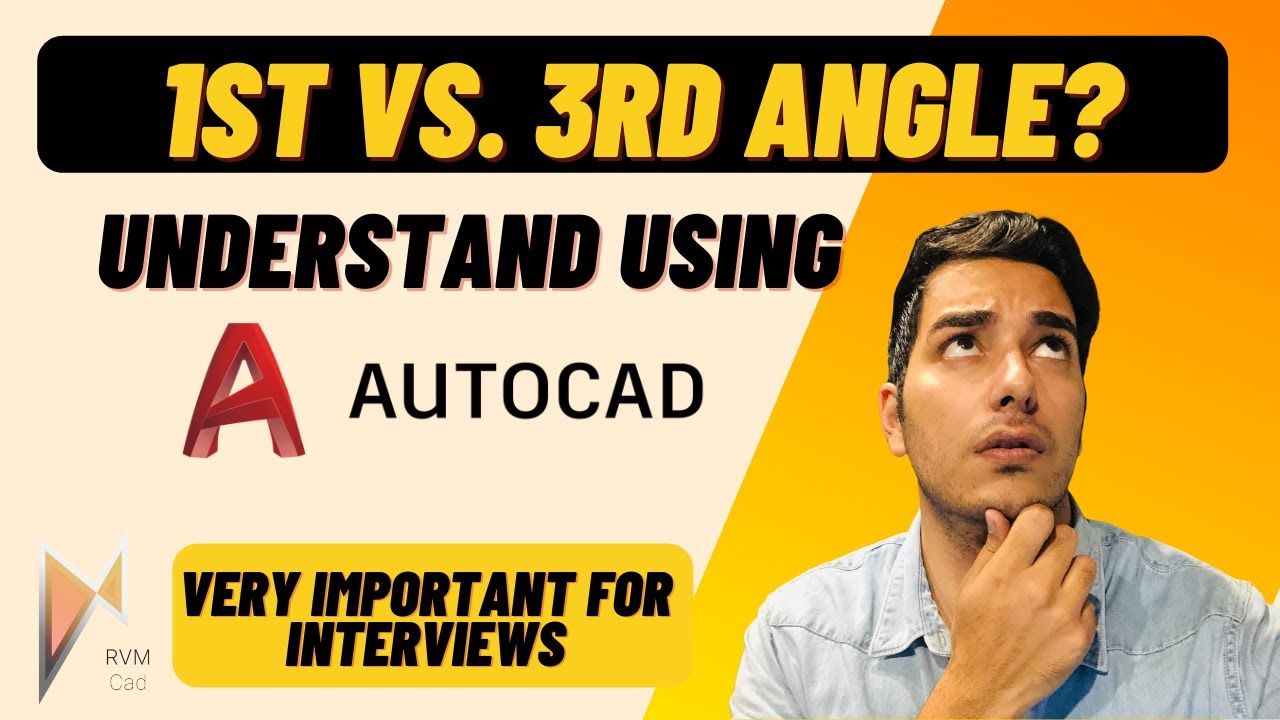 First Angle vs 3rd Angle Projection? Difference Between FIRST ANGLE ...