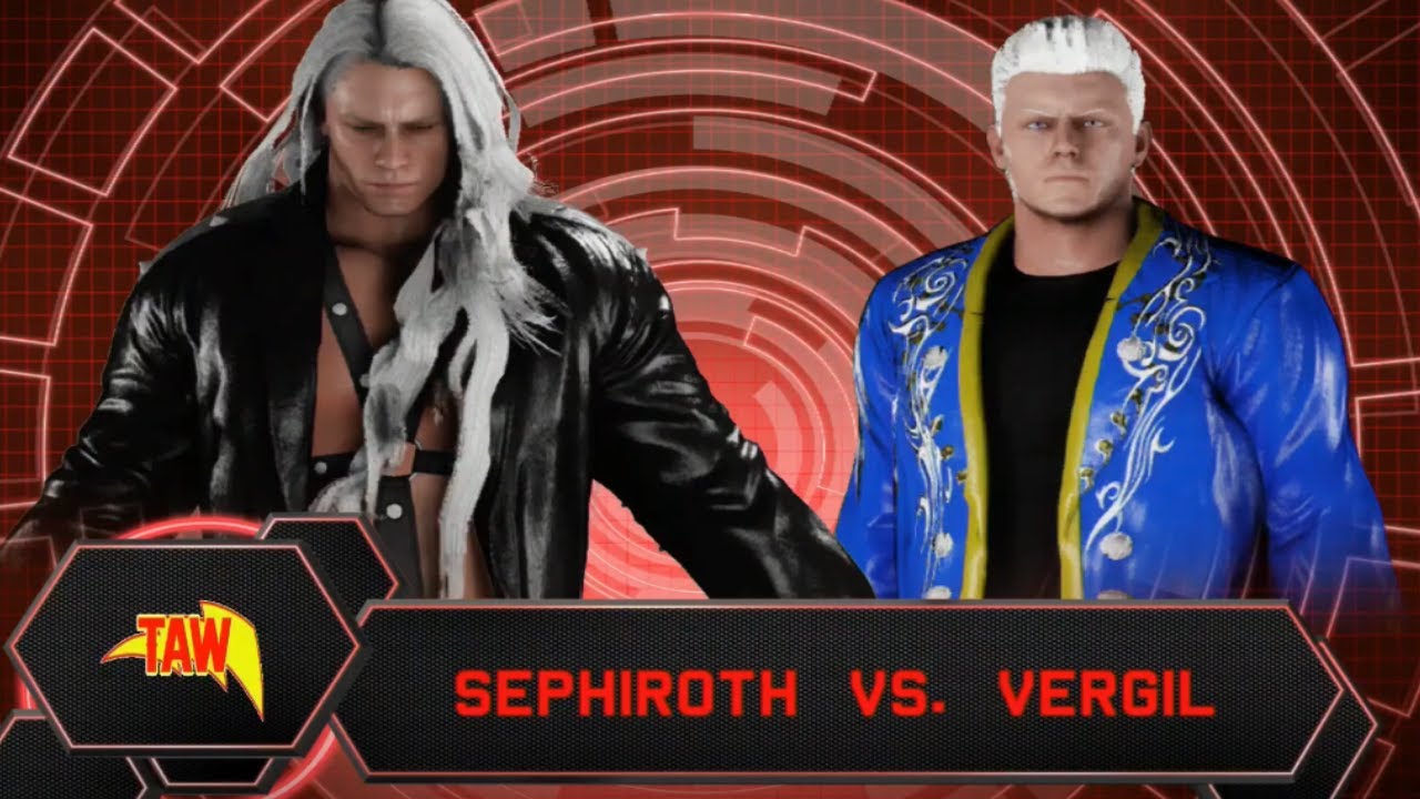 TAW - Sephiroth vs Vergil - 9/16/22 WWE 2K18 - YouTube