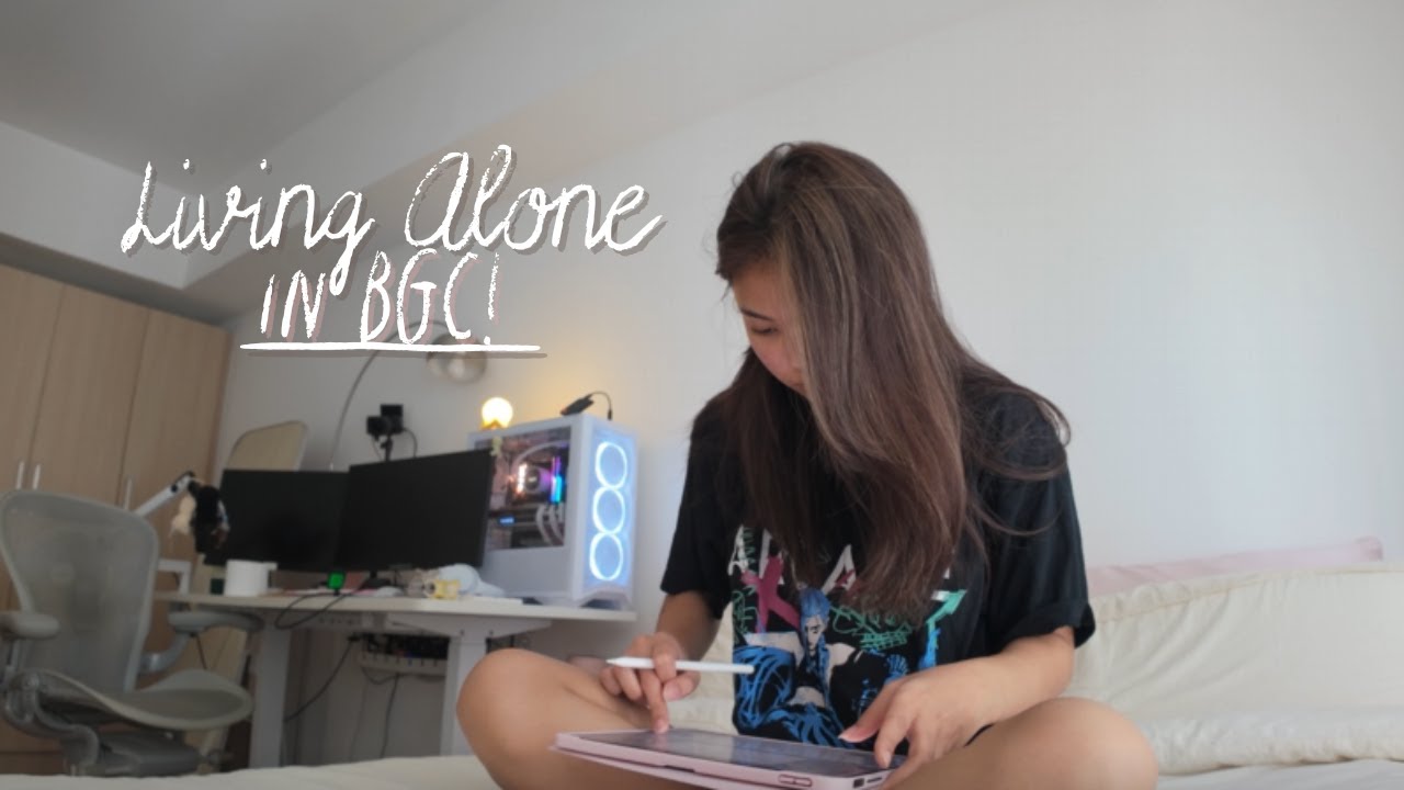 living alone philippines─ ˖ ࣪ decluttering, self-employed work, haircare routine, & moving soon ...
