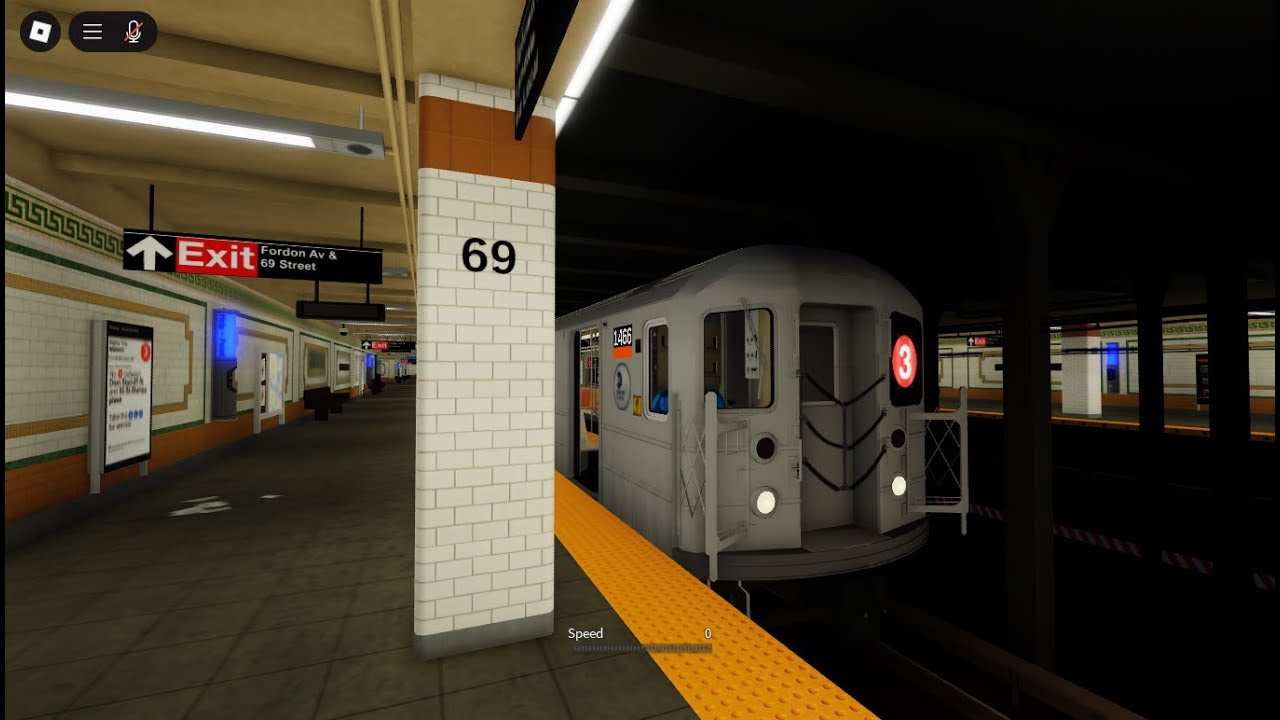 Roblox NTA Fordon Avenue Lines R62 3 Train To Lenexa Av-10th St To ...