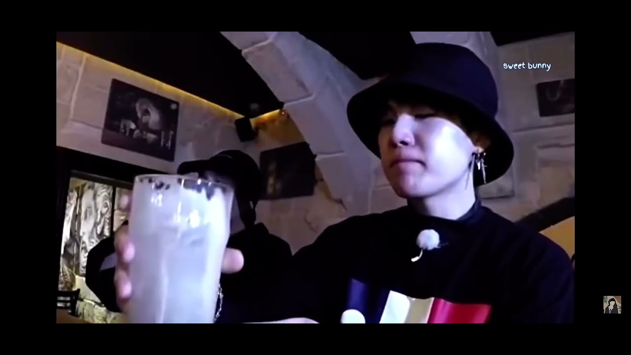 Suga teaching Jungkook how to drink beer. - YouTube