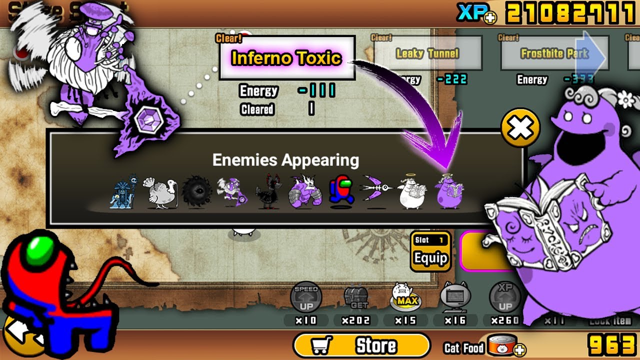 The Battle Cats - Inferno Toxic! (Infinity) - YouTube