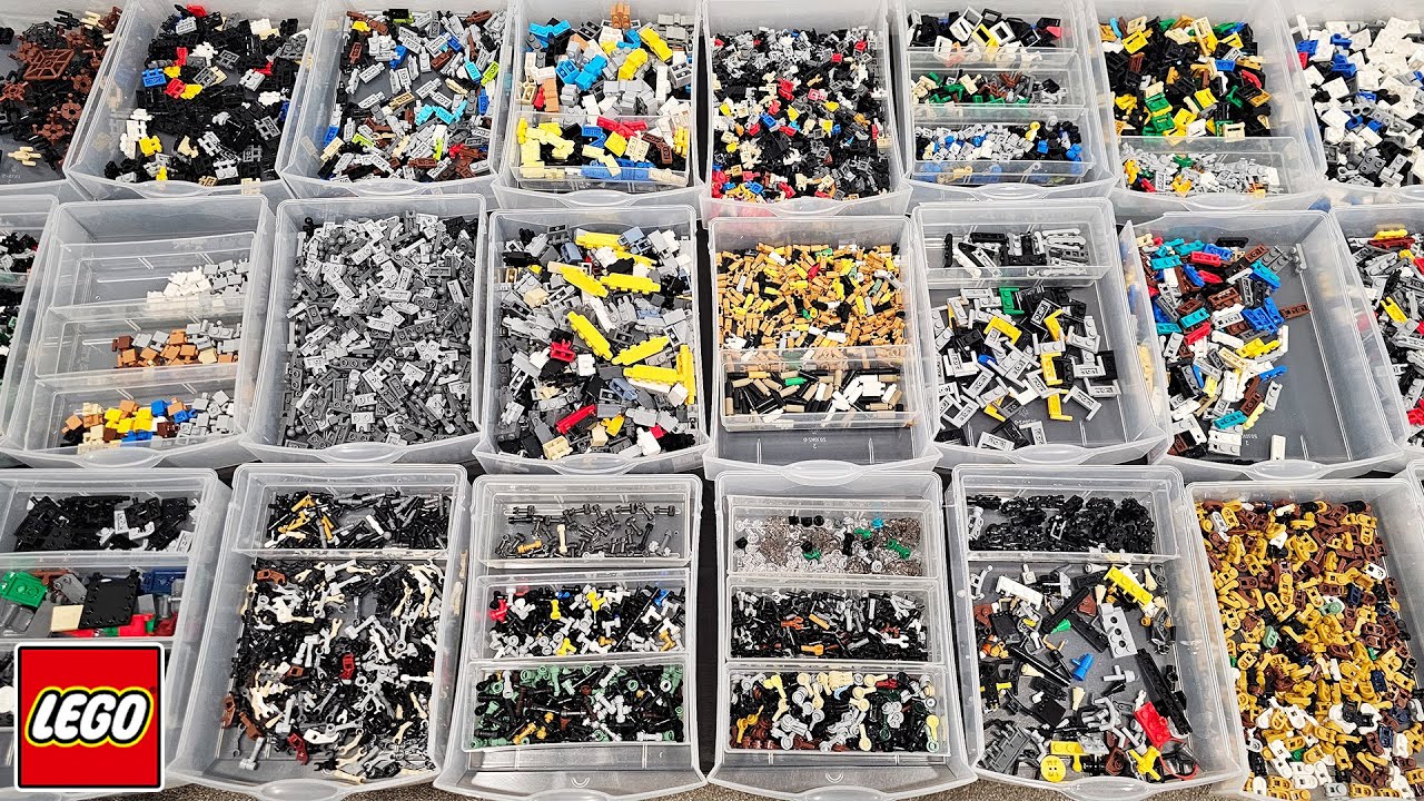 LEGO Connectors SORTED! Bricklink Order UNBOXED! - YouTube