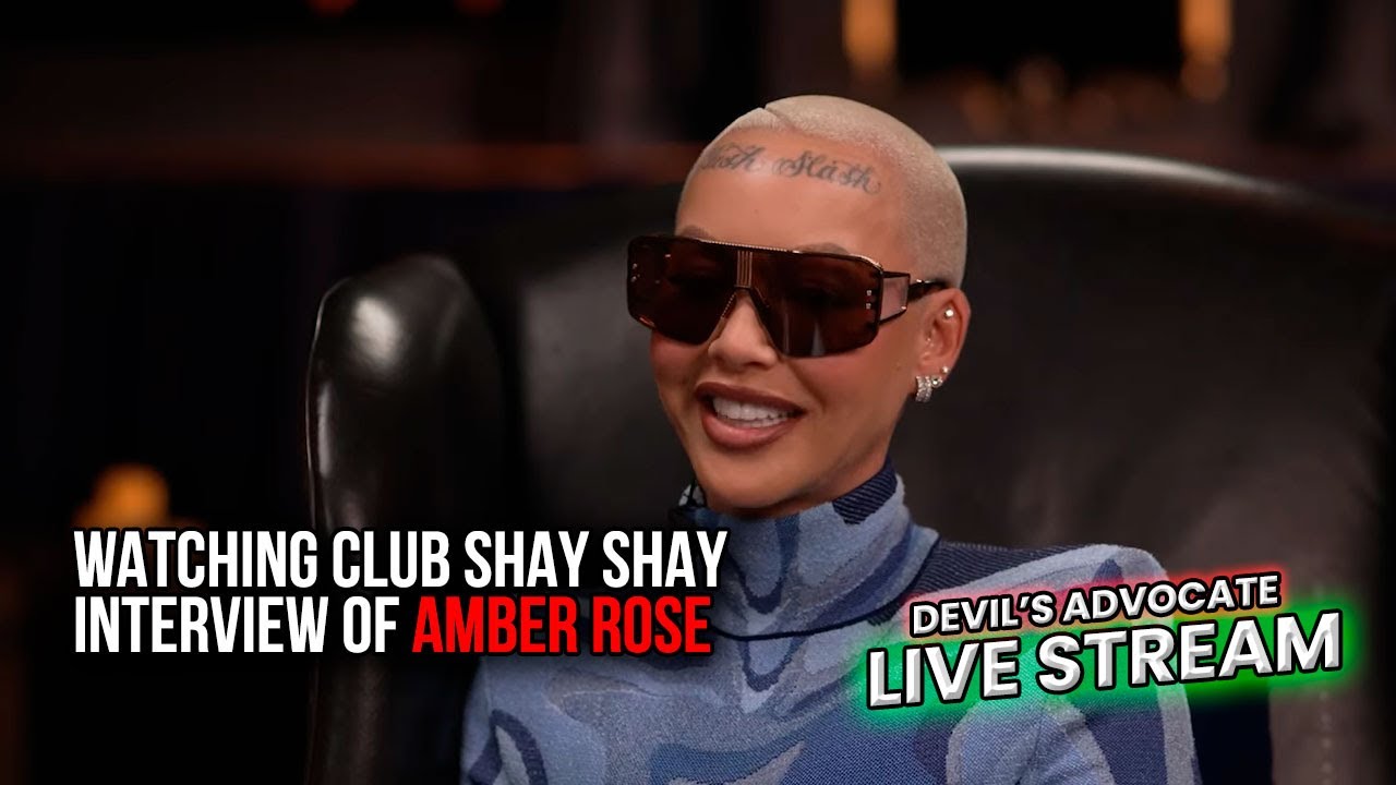 Watching An Amber Rose Interview From Club Shay Shay - YouTube