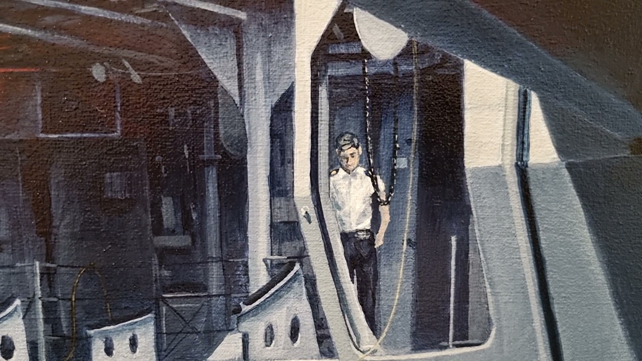 MG99 HMAS Melbourne painting progress - YouTube