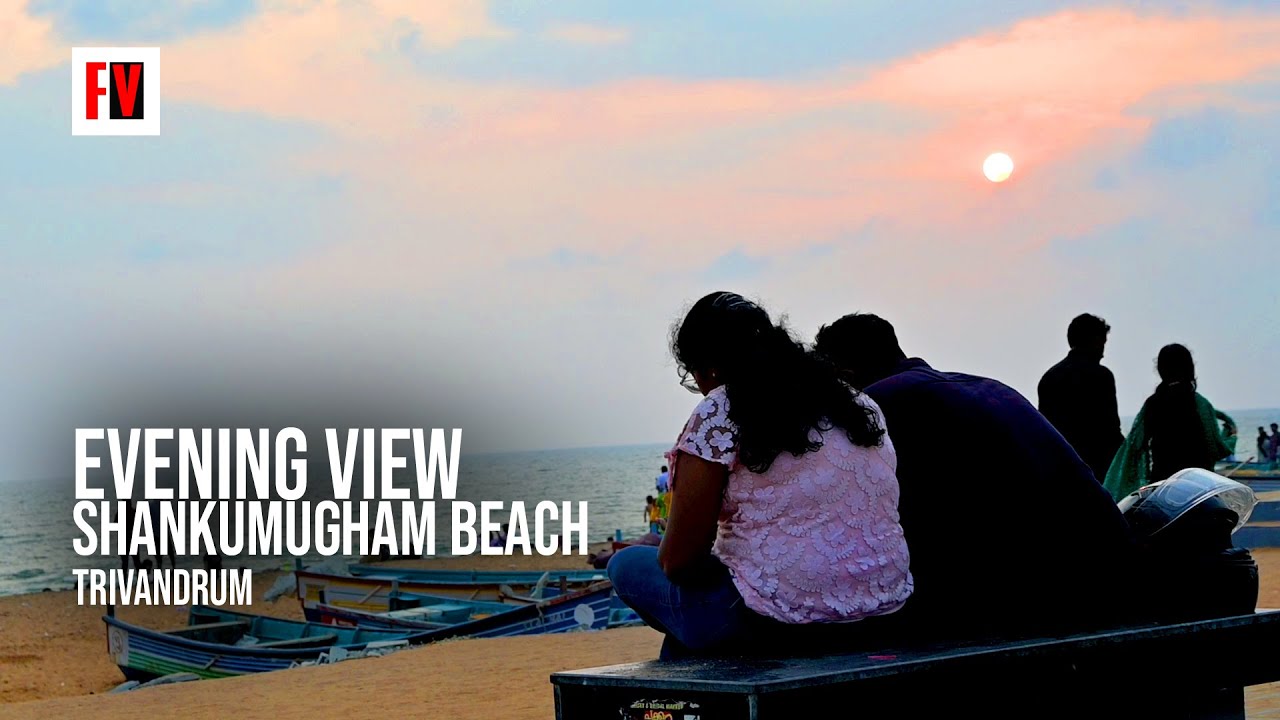 Evening View | Shankumugham Beach | Trivandrum | Kerala Tourism - YouTube