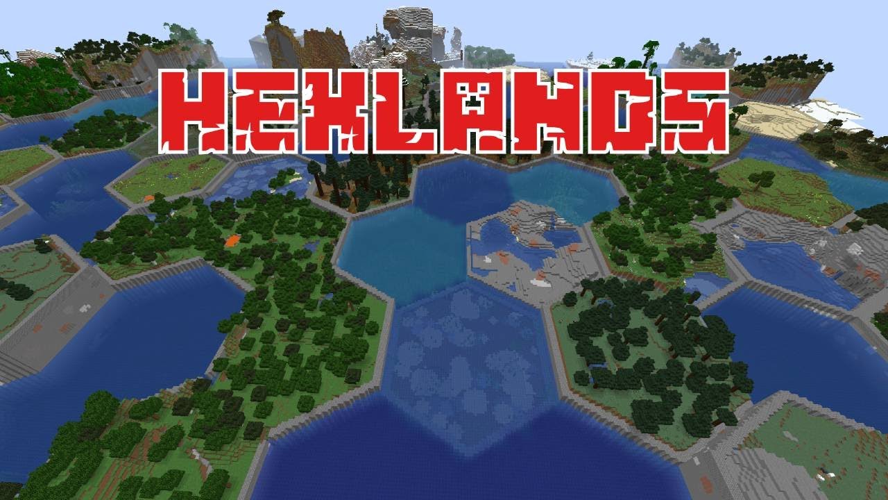 Minecraft But The World Is HEXAGONS - YouTube