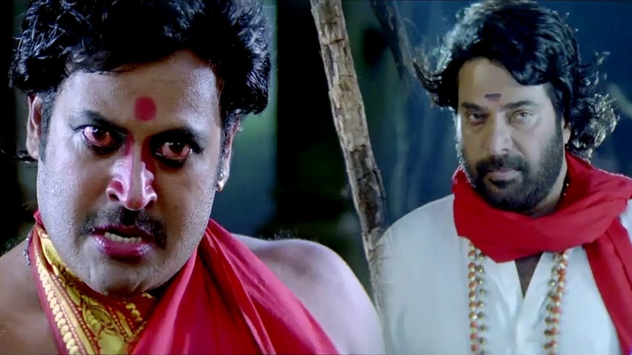 പട്ടാഴിയിലെ ആണിക്കല്ല് ഊരിയിട്ടേ ഞാൻ പോകു മാധവാ ! Drona Movie scenes | Mammootty | Manoj K Jayan ...