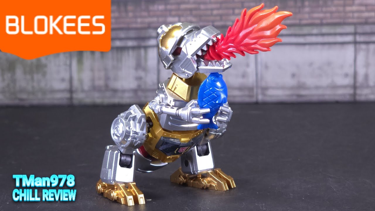 Blokees Transformers Grimlock Special Edition CHILL REVIEW - YouTube
