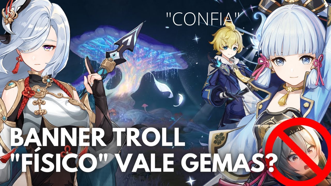 Ayaka, Shenhe, Mika e o banner "físico" - Genshin Impact - YouTube