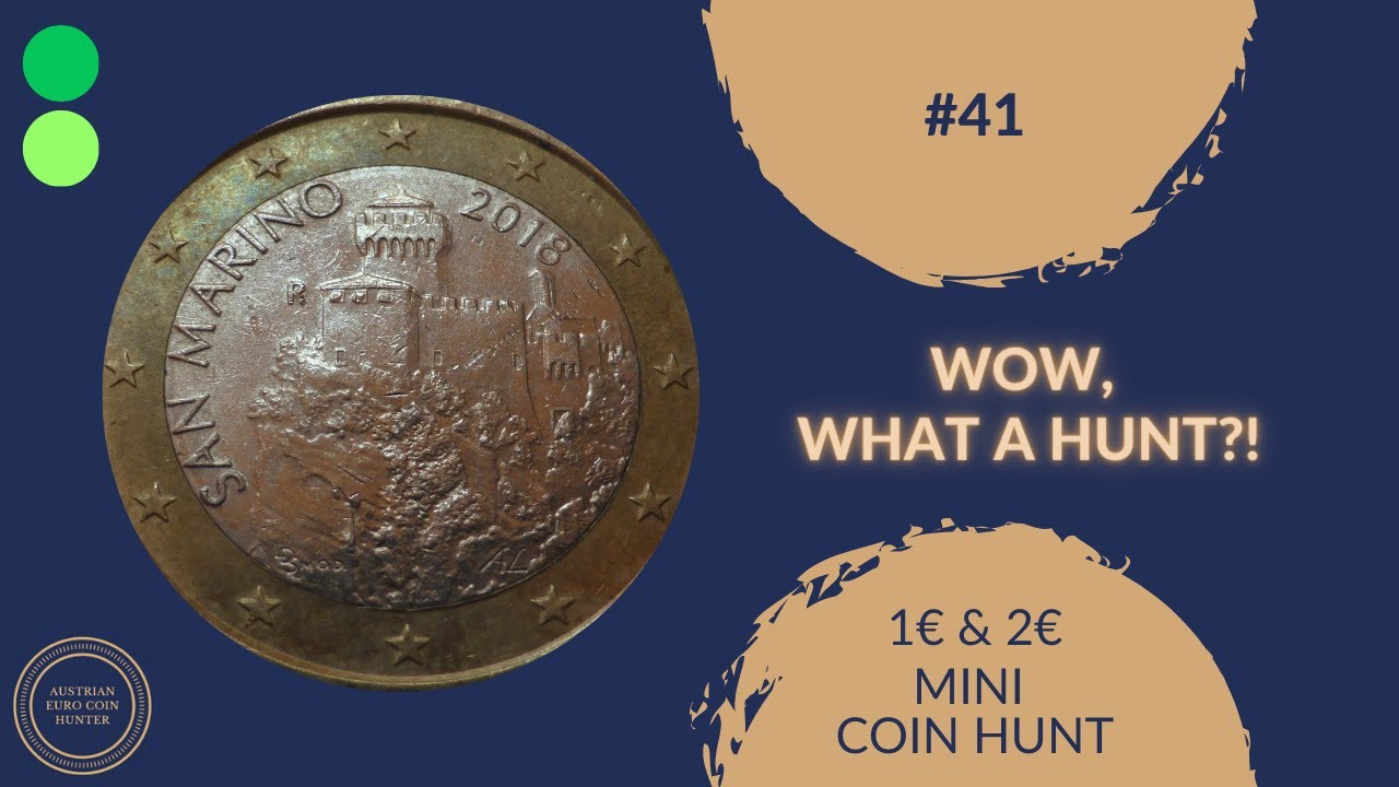 Crazy Finds In Mini Hunt - 2 x 1 & 2 Euro Austrian Rolls - #41 - YouTube