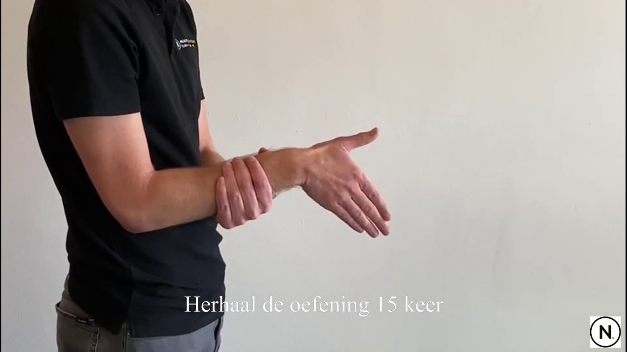 Pols mobilisatie oefening 2 - YouTube