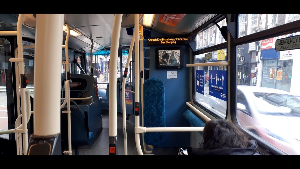 Arriva London DB300 Gemini 2 VDL Wright Pulsar DW473 LJ61CDO Route 41 ...