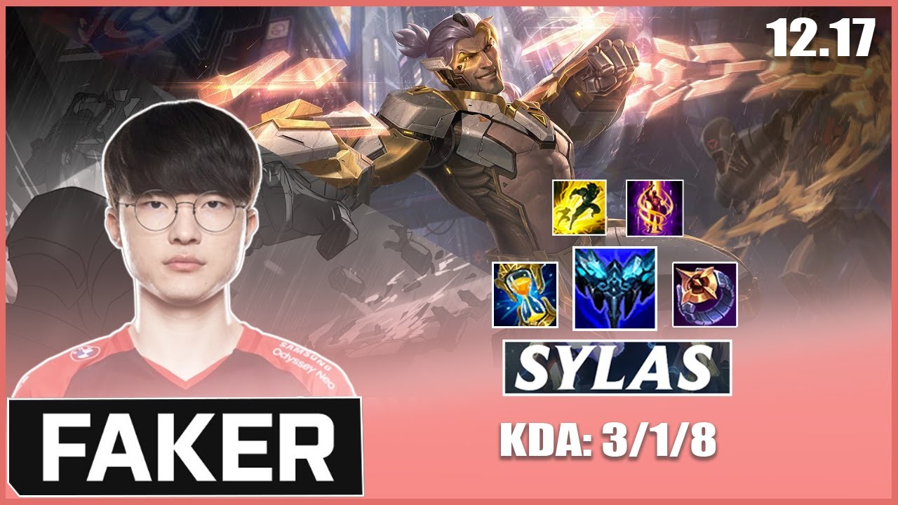 FAKER TRYHARD SYLAS BEFORE WORLDS 2022 | PATCH 12.17 - LoL Pro Replays ...