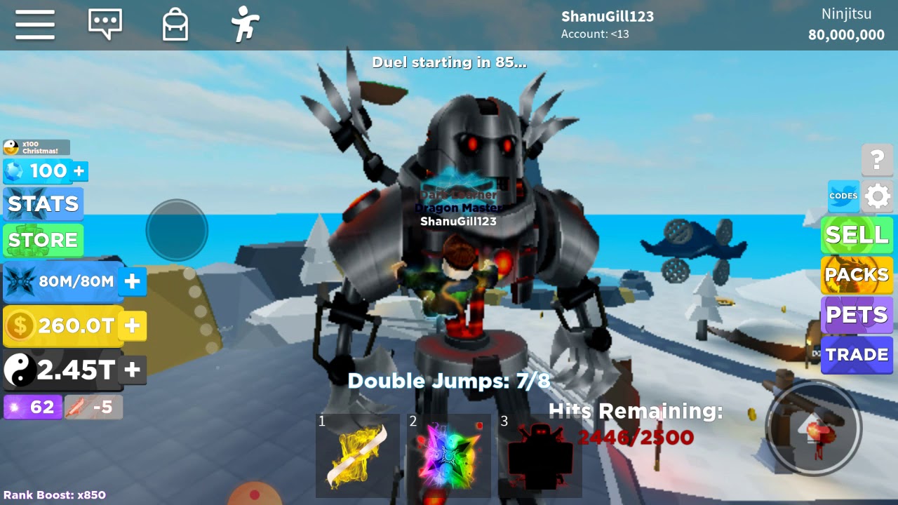 Master to super master roblox ninja legends - YouTube